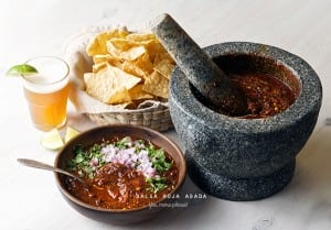 Red Charred Salsa ~Yes, more please!