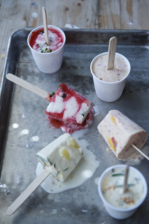 Yogurt Mini Popsicles