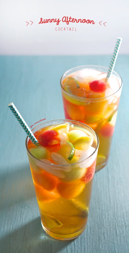 Sunny Afternoon Cocktail ~ Yes, more please!