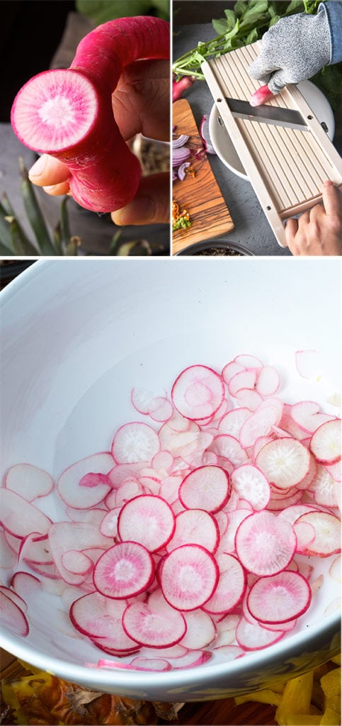Radish Pineapple Mint Quinoa Salad - Yes, more please! Cooking Blog