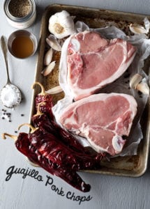 Guajillo Pork Chops - Yes, more please! Cooking Blog