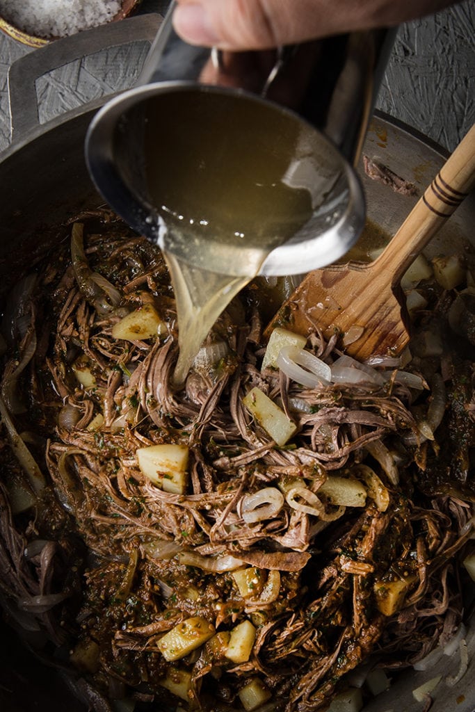 Tinga Verde de Res-Green Beef Tinga - Yes, more please! Cooking Blog